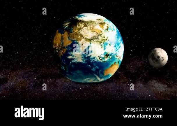 Moon rotation around earth Stock Videos & Footage - HD and 4K Video Clips - Alamy