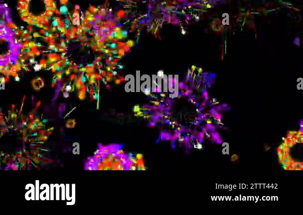 Looped seamless footage for your event, concert, stage design, title ...