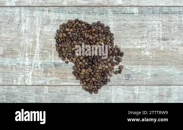 stop motion animation of formation figure of african continent from ...