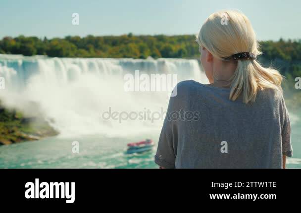 Canada ontario niagara falls woman Stock Videos & Footage - HD and 4K ...
