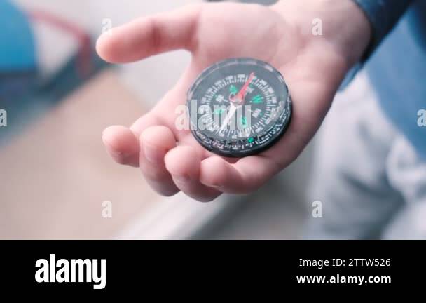 Child compass map Stock Videos & Footage - HD and 4K Video Clips - Alamy