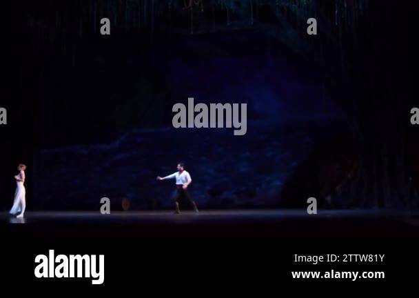 DNIPRO, UKRAINE - MARCH 17, 2019: Classical ballet Corsair performed by ...