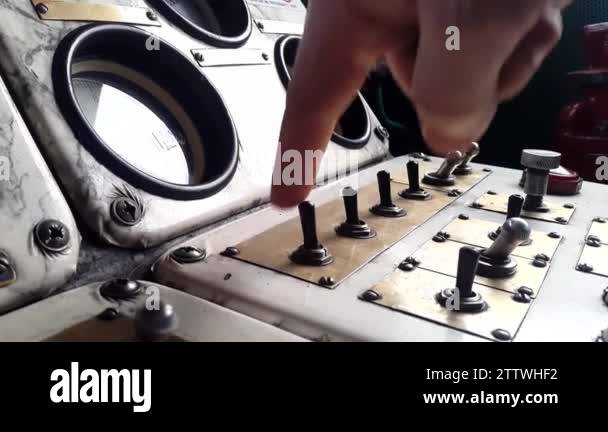 Turn On The Toggle Switch Stock Video Footage - Alamy
