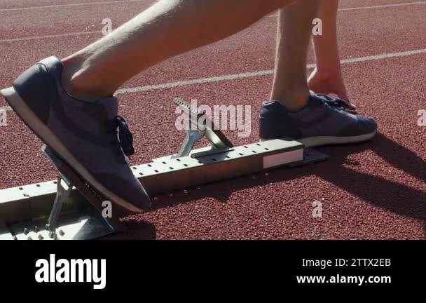 Athletics starting blocks Stock Videos & Footage - HD and 4K Video ...