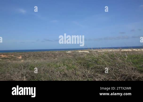 Off-road Aruba Natural beauty of Aruba. North coast Aruba Island ...