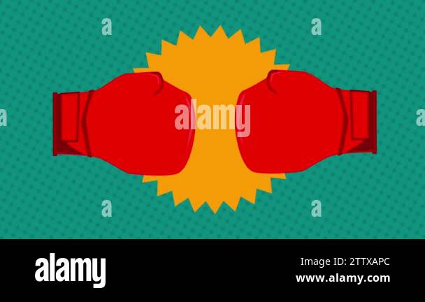 Boxing gloves cartoon Stock Videos & Footage - HD and 4K Video Clips ...