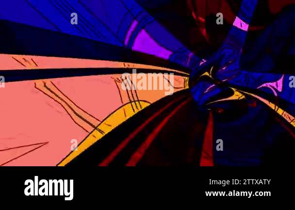 Looped seamless footage for your event, concert, stage design, title ...