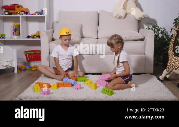 Girl building lego Stock Videos & Footage - HD and 4K Video Clips - Alamy