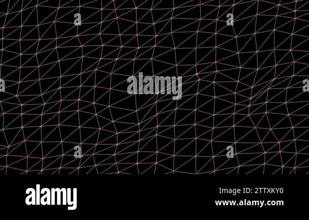 High Definition CGI motion backgrounds. Technologies. Abstract background with plexus ...