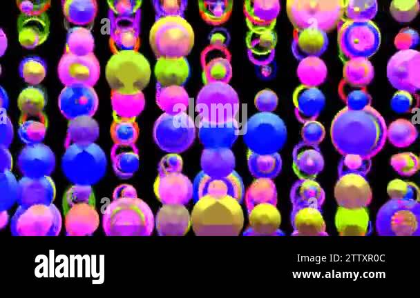 Looped seamless footage for your event, concert, stage design, title ...