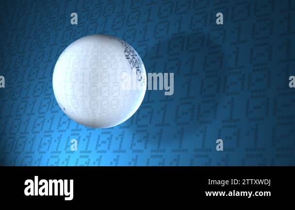Binary World Loop Binary World 3d Animation Loop Stock Video Footage