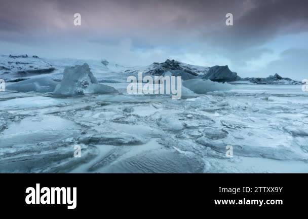Melting ice floes glacier lagoon Stock Videos & Footage - HD and 4K ...