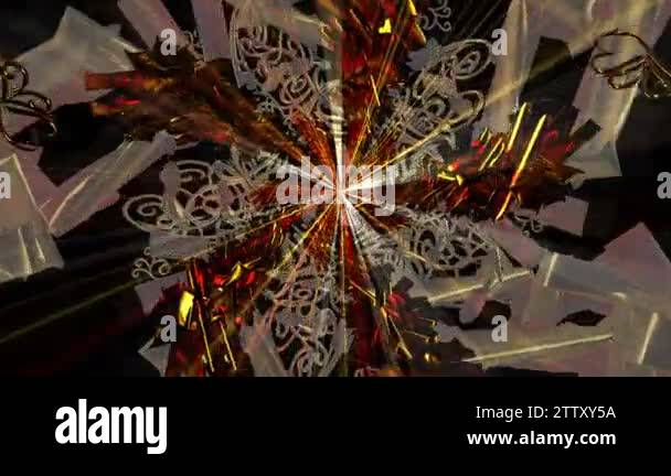 Looped seamless footage for your event, concert, stage design, title ...
