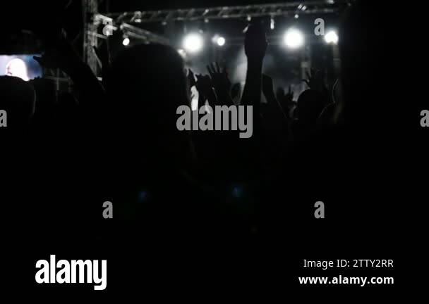People rock concert slow motion Stock Videos & Footage - HD and 4K ...