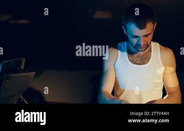 Drug dealer places packets with psychotropic drugs. Many types of drugs ...