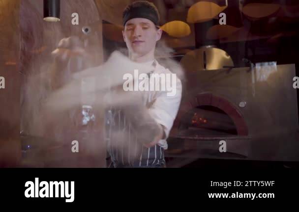 Throwing pizza dough Stock Videos & Footage - HD and 4K Video Clips - Alamy