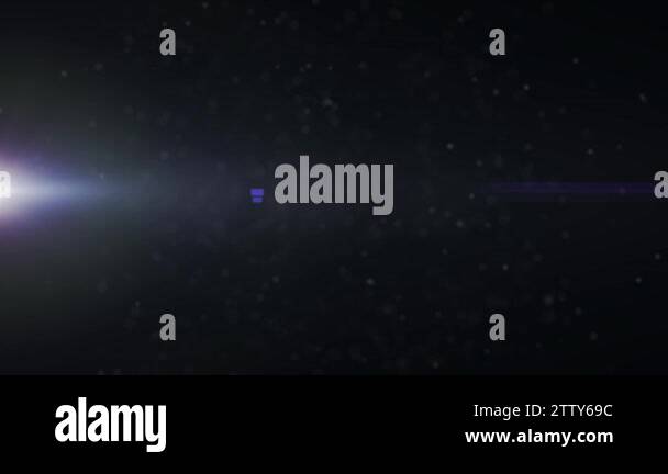 anamorphic lens flare 3840x2160 4K, lights background Stock Video ...