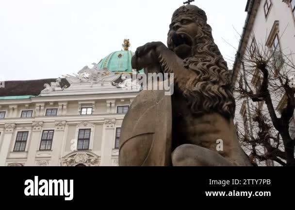 Lion statue palace vienna Stock Videos & Footage - HD and 4K Video ...