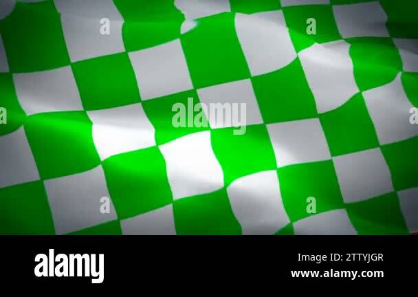 Checkered flag video waving in wind. Isolated Waving Checkered Flag ...