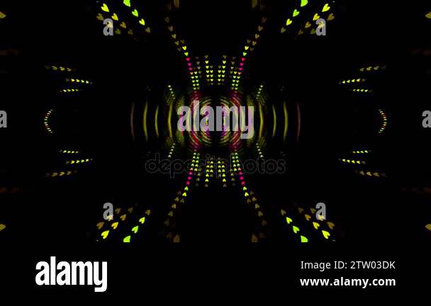 Looped seamless footage for your event, concert, stage design, title ...