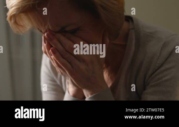 Woman grief stricken crying Stock Videos & Footage - HD and 4K Video ...