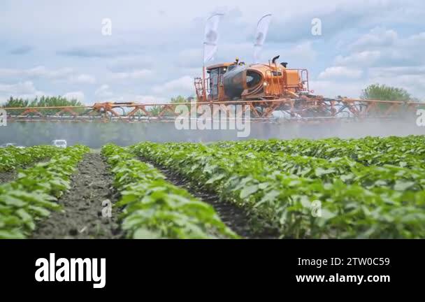 Pesticide spraying farm agriculture Stock Videos & Footage - HD and 4K ...