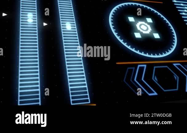 Inscriptions system failure appear on the computer screen because of program error. Animation ...