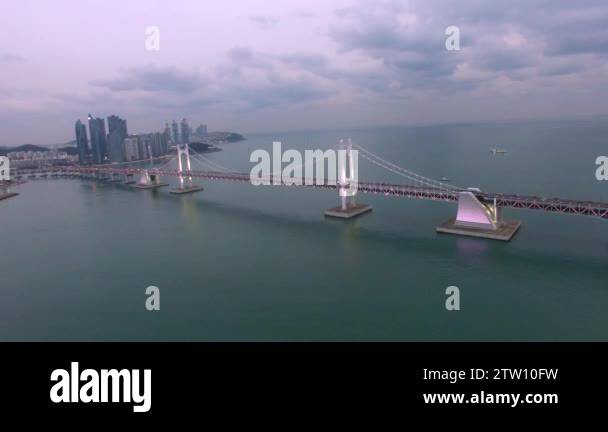 20180104 Sunset GwangAn Bridge and Gwangalli / Sunset GwangAn Bridge ...