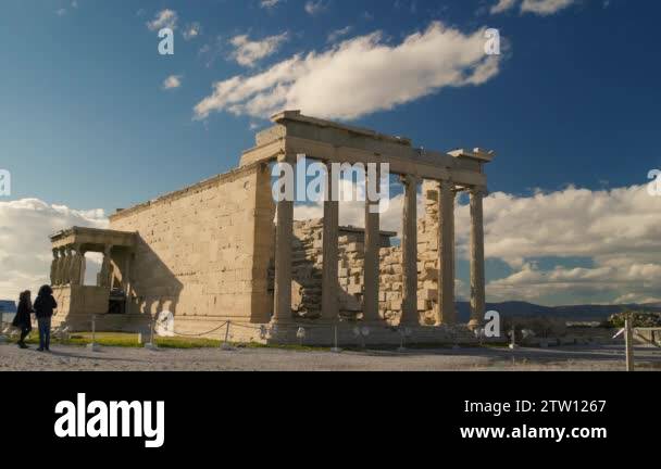 Towering Greek Ruins. The Acropolis is one of the most important ...