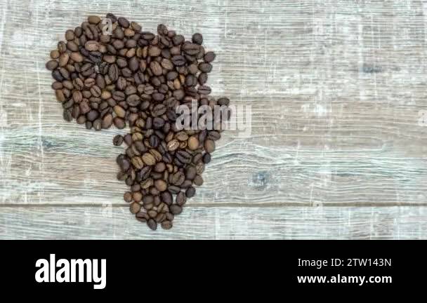 stop motion animation of formation figure of african continent from ...