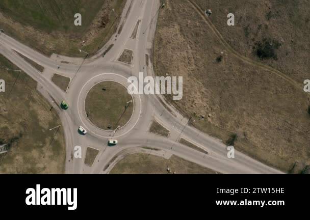 Roundabout top view Stock Videos & Footage - HD and 4K Video Clips - Alamy