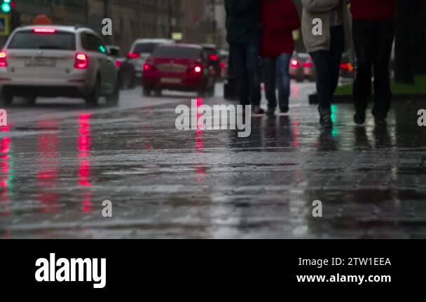 Rain foot Stock Videos & Footage - HD and 4K Video Clips - Alamy