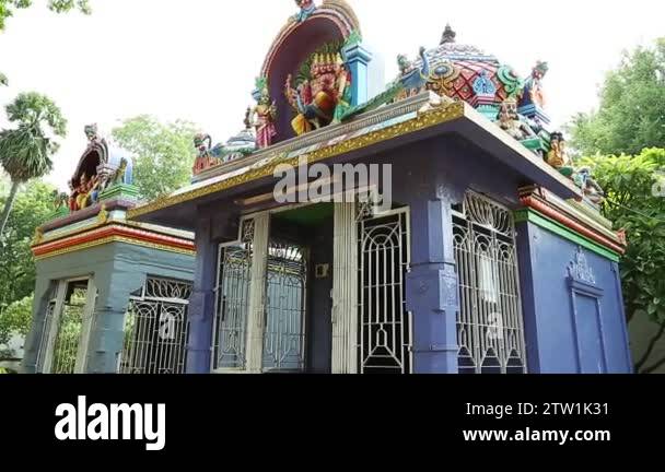 Exterior Traditional Hindu temple, South India Stock Video Footage - Alamy