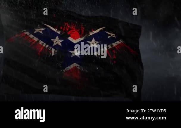 Confederate flag black and white Stock Videos & Footage - HD and 4K ...