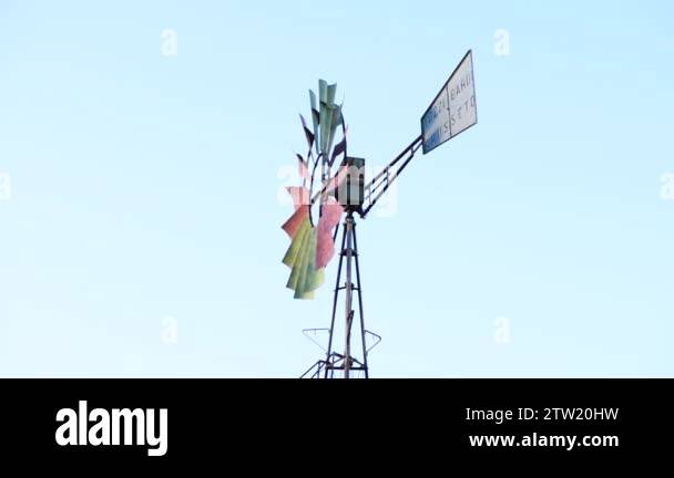 Wind wheel against blue Stock Videos & Footage - HD and 4K Video Clips ...