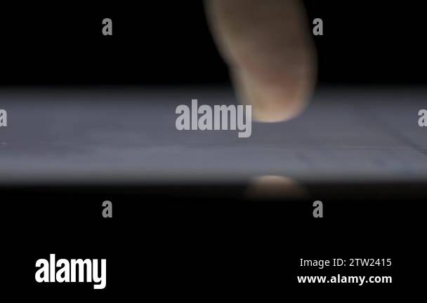 Touch screen touchscreen computer monitor Stock Videos & Footage - HD ...