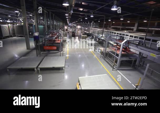 Ceramic tiles manufacturing , Ceramics Plant, production line, AGV ...