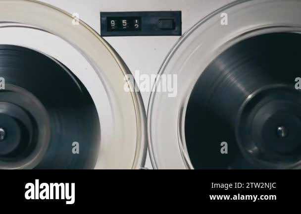 Bobbin tape recorder. Old reel tape recorder. Old reel tape recorder ...