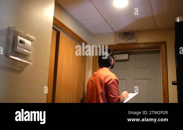 Exit sign in hallway Stock Videos & Footage - HD and 4K Video Clips - Alamy