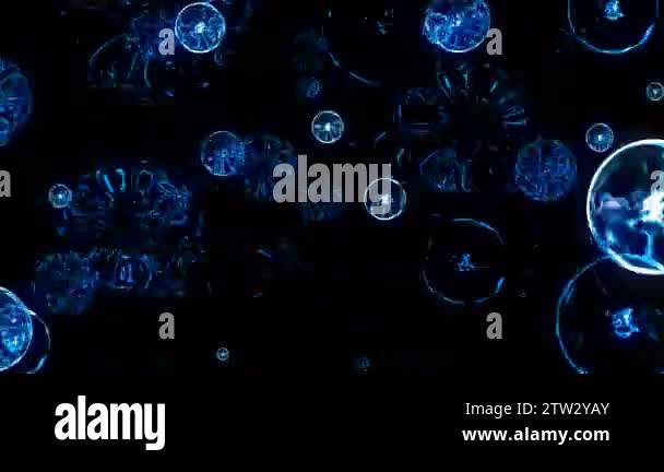 Looped seamless footage for your event, concert, stage design, title ...