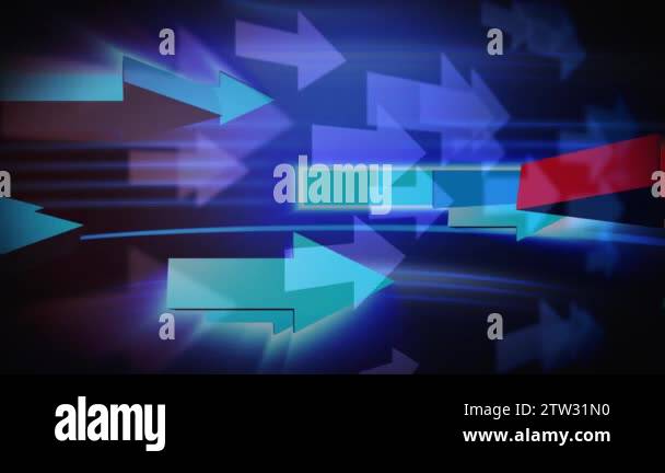 Red arrow pointing against Stock Videos & Footage - HD and 4K Video ...