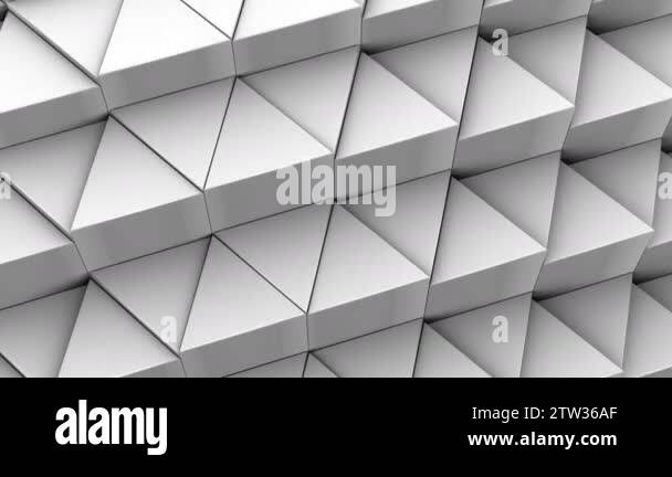 Triangles Formed A Wave. Abstract background, 2 in 1, loop (301-600 ...