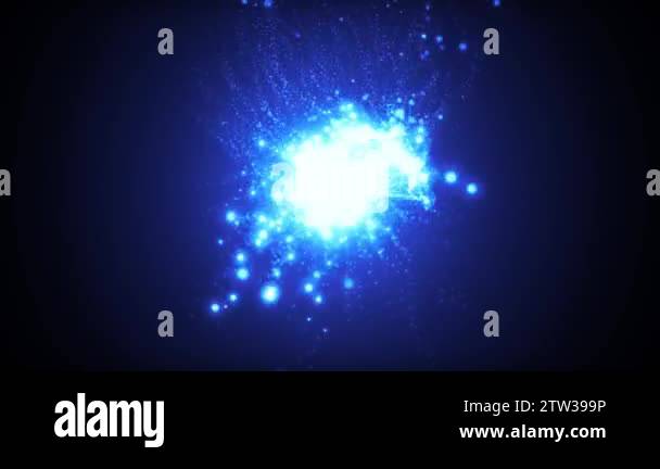 Shockwave Power Fire Explosion Loop/ Animation of a powerful fire speed ...