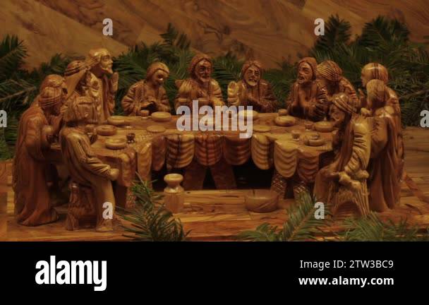 OLOMOUC, CZECH REPUBLIC, DECEMBER 17, 2017: The Last Supper of Jesus ...