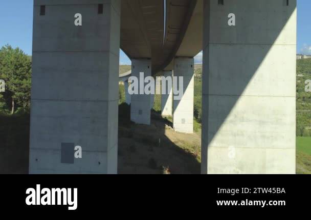 Concrete pillars supporting a road Stock Videos & Footage - HD and 4K ...