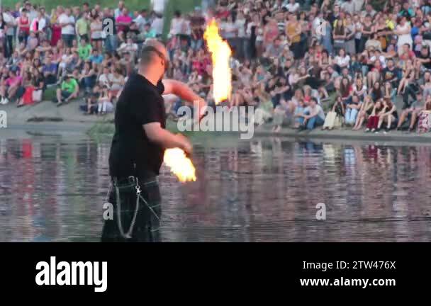 Swinging fire ball Stock Videos & Footage - HD and 4K Video Clips - Alamy