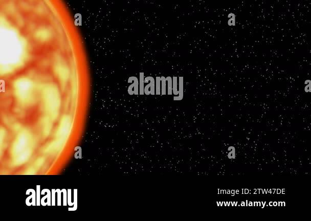 Flight through the solar system, CG animation. All textures was created ...