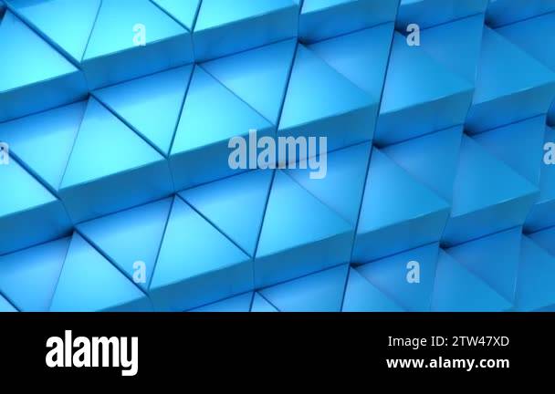 Triangles Formed A Wave. Abstract background, 2 in 1, loop (301-600 ...