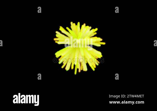 Realistic fiery explosion busting over a black background. Explosion of ...