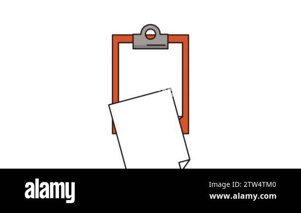 Clipboard and paper Stock Videos & Footage - HD and 4K Video Clips - Alamy